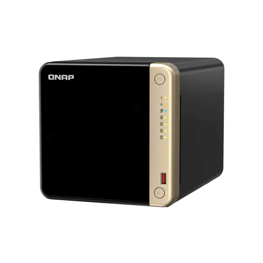QNAP TS-464 4-Bay High-Performance Desktop NAS | Western Digital