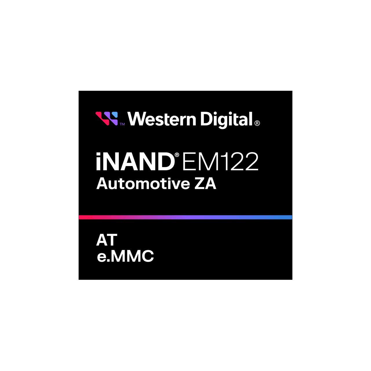 8GB 2D NAND Automotive e.MMC | Western Digital
