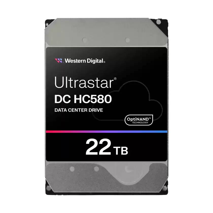 22TB Ultrastar DC HC580 Data Center HDD | Western Digital