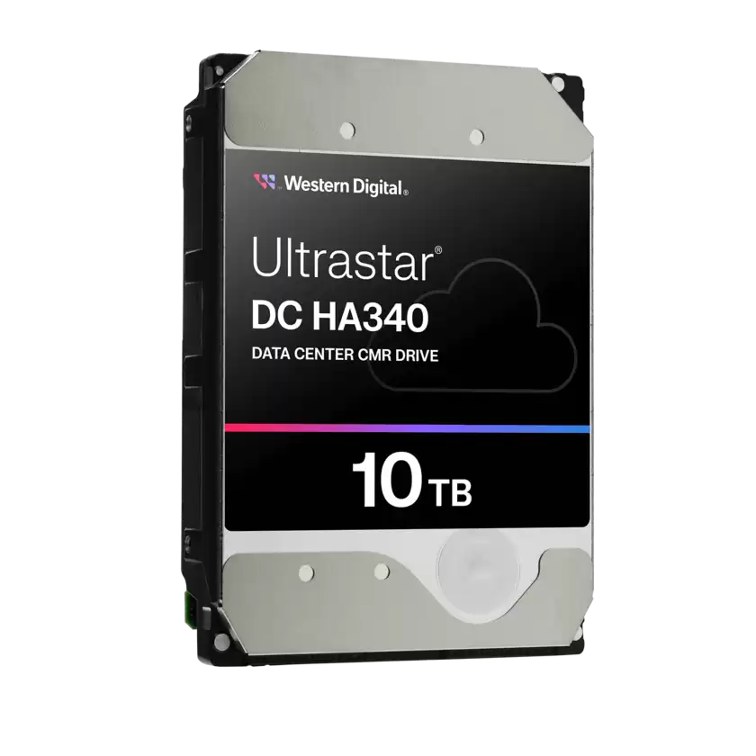 4 TB Ultrastar DC HA340 資料中心 3.5 吋 SATA HDD | Western Digital