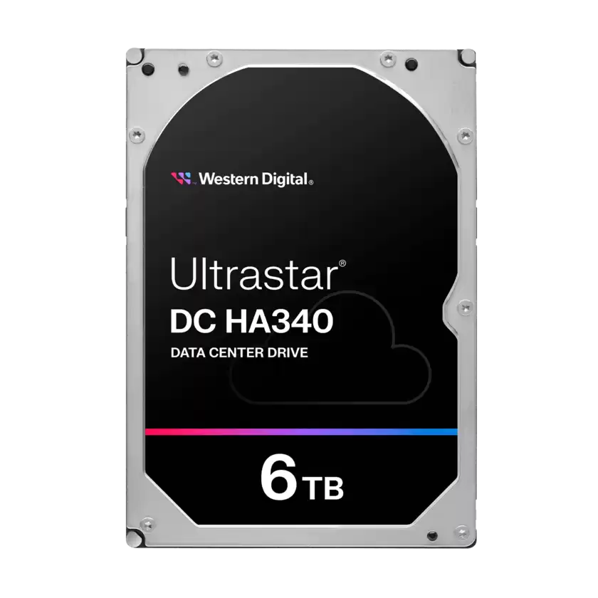 8 TB Ultrastar DC HA340 数据中心 3.5 英寸 SATA 机械硬盘 | Western Digital