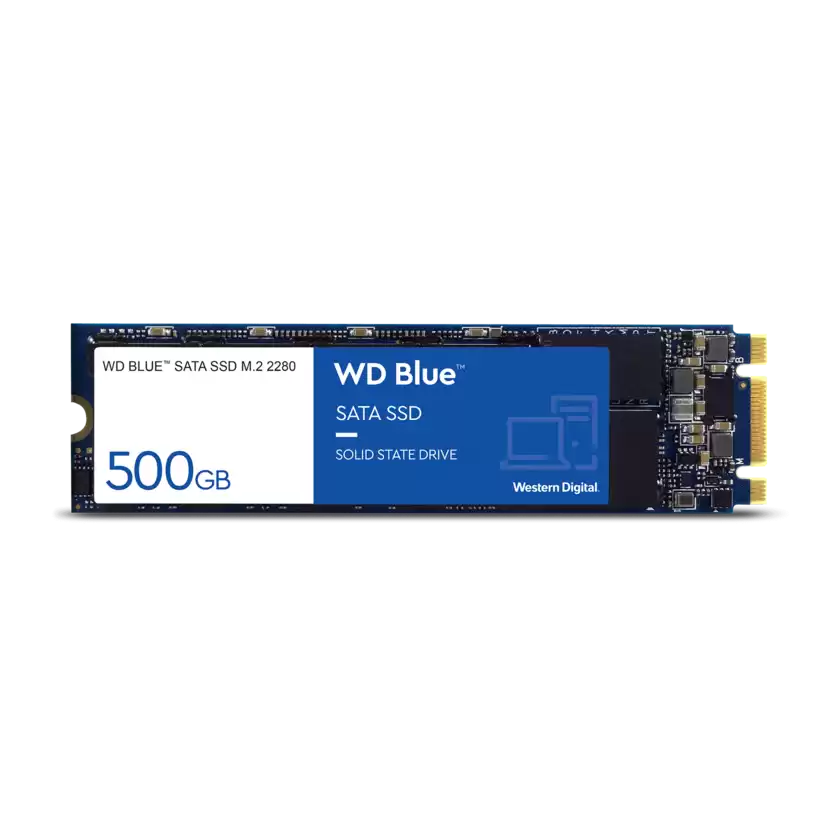 500GB M.2 2280 WD Blue 3D NAND SATA SSD | Western Digital
