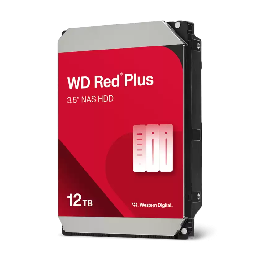 12TB WD Red Plus Internal NAS HDD 3.5" | Western Digital
