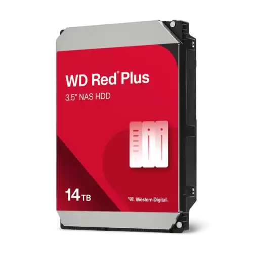 14TB WD Red Plus Internal NAS HDD 3.5" | Western Digital