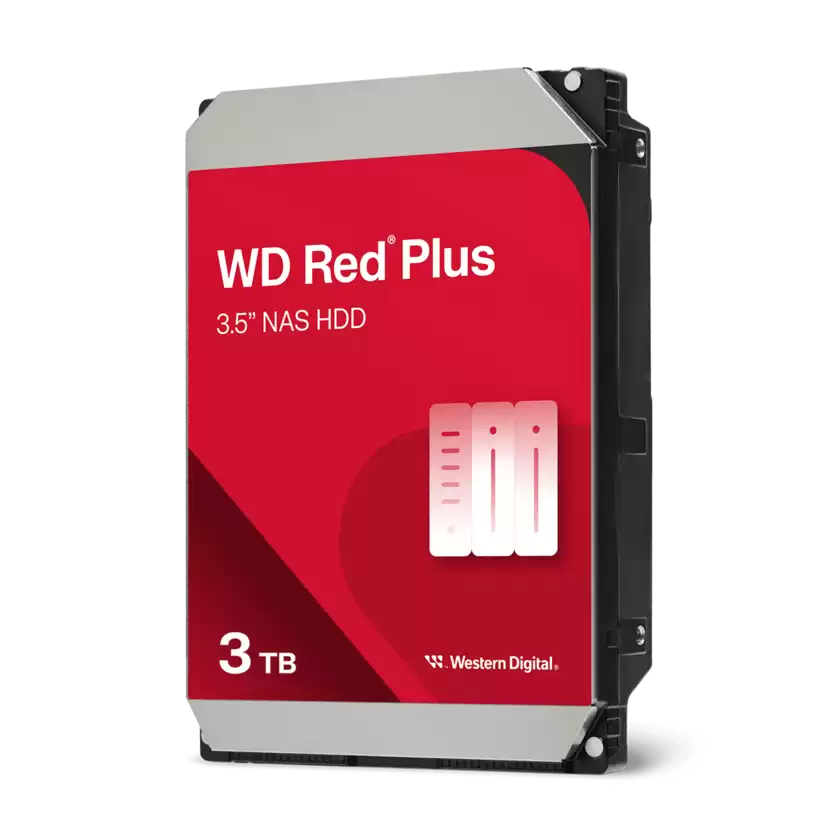 4TB WD Red Plus Internal NAS HDD 3.5" | Western Digital