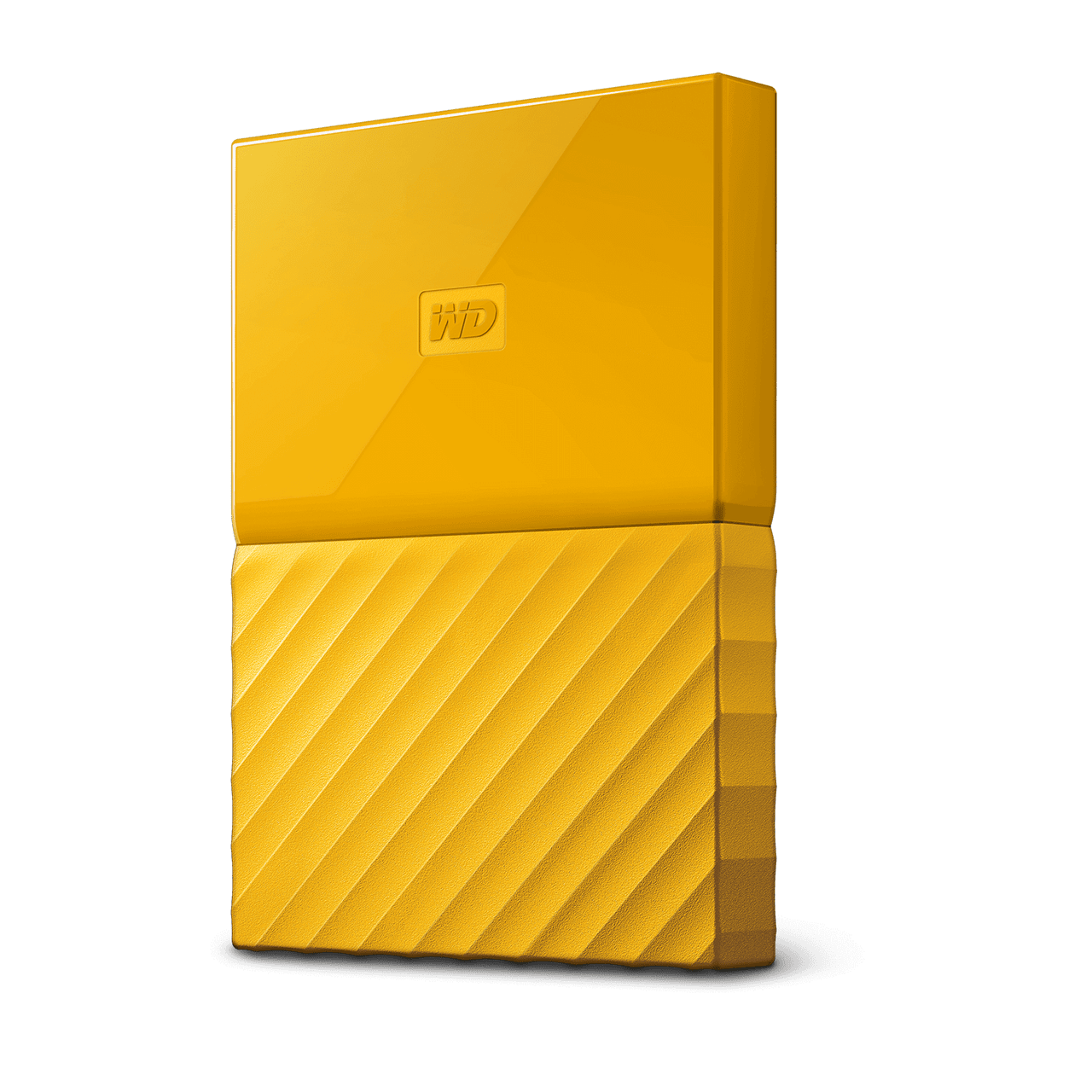 WD My Passport 4TB Certified Refurbished Portable Hard Drive Yellow