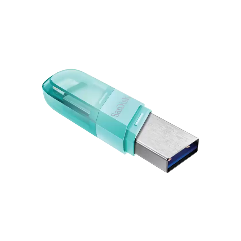 32GB Sea Green iXpand Flash Drive Flip | Western Digital