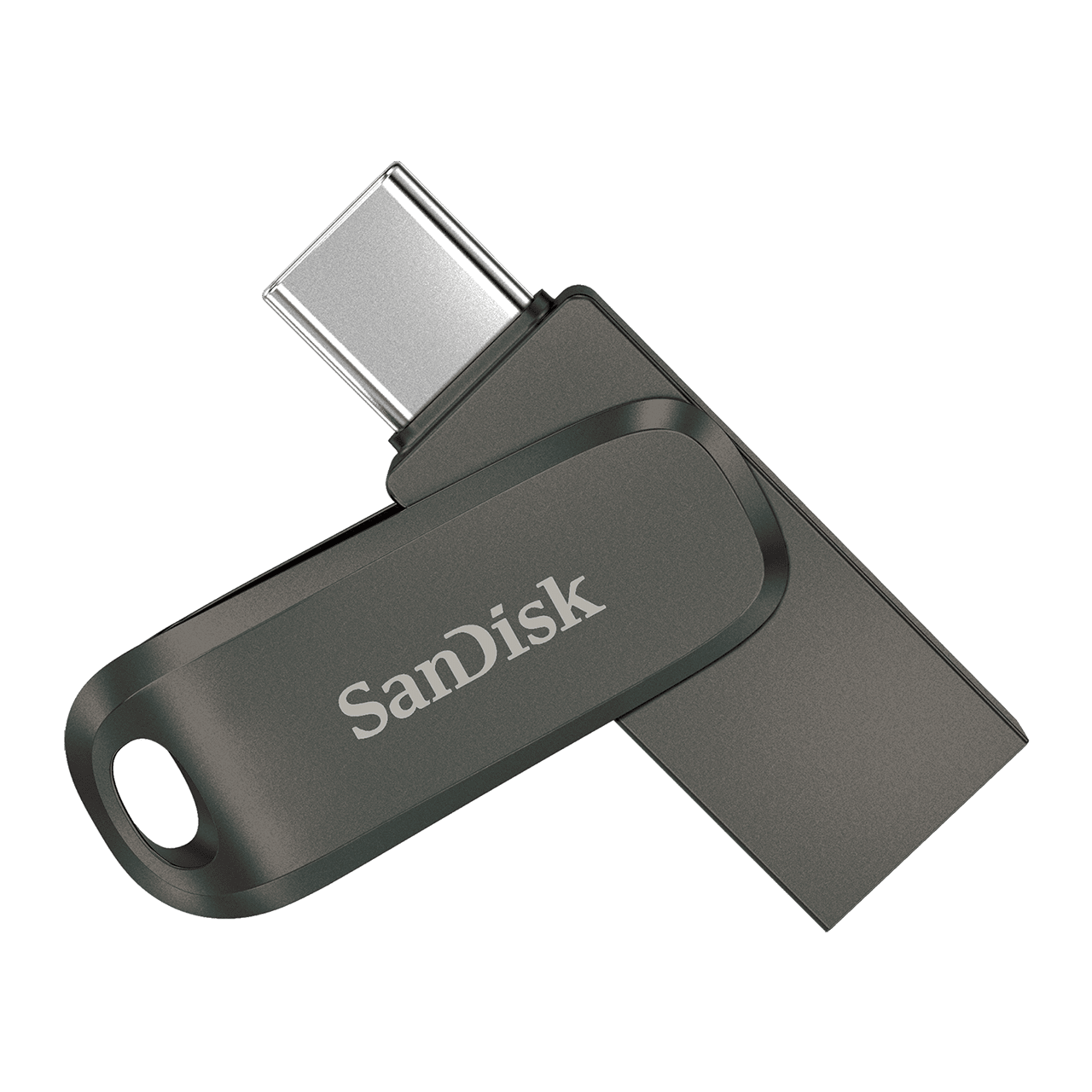 32GB Silver SanDisk Ultra Dual Drive Luxe USB Type-C™ Flash Drive ...