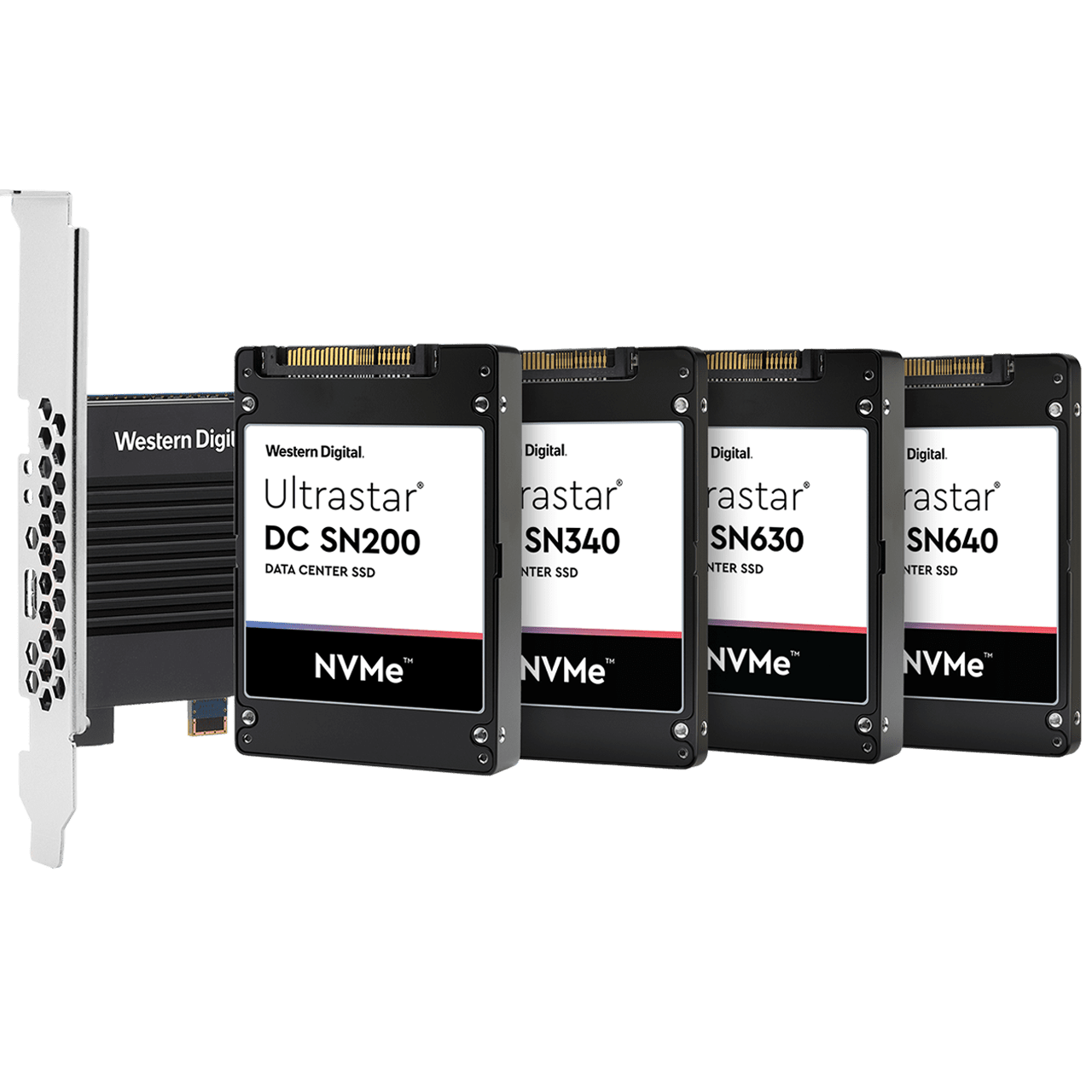 ווסטרן דיגיטל הציגה כונני Ultrastar NVMe SSD חדשים